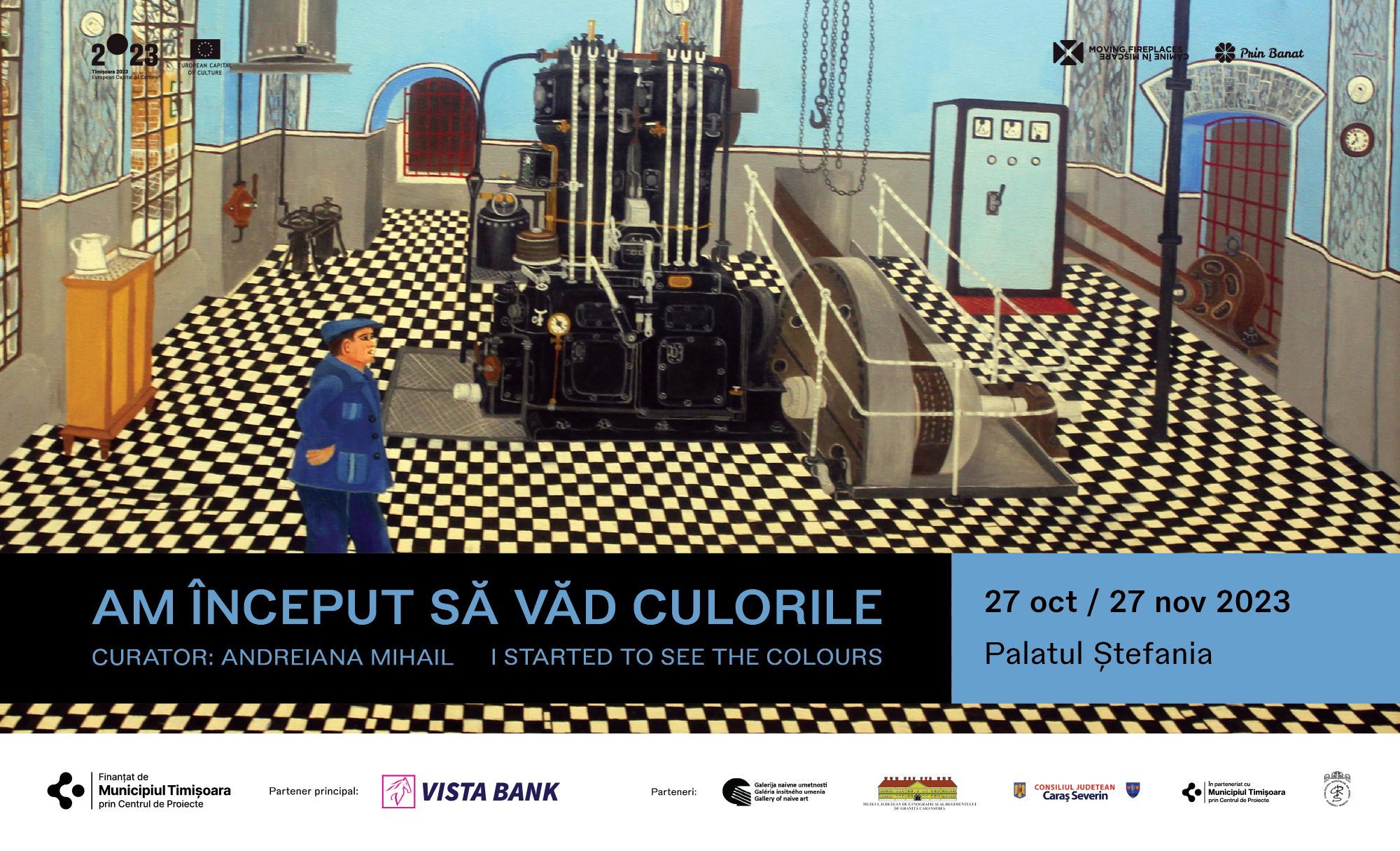 Expoziția „Am început să văd culorile" aduce arta naivă la Palatul ...