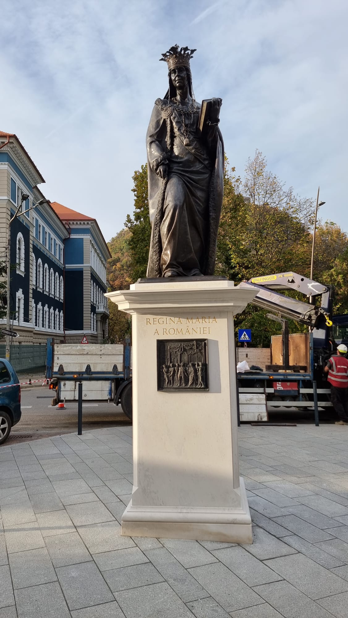 Regina Maria are statuie în centrul istoric al Devei - Oficial Media