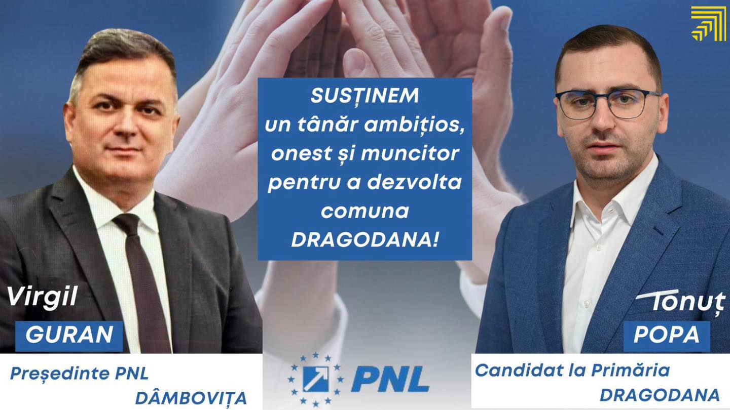 Ionuț Popa, candidatul PNL pentru Primăria Dragodana - Oficial Media